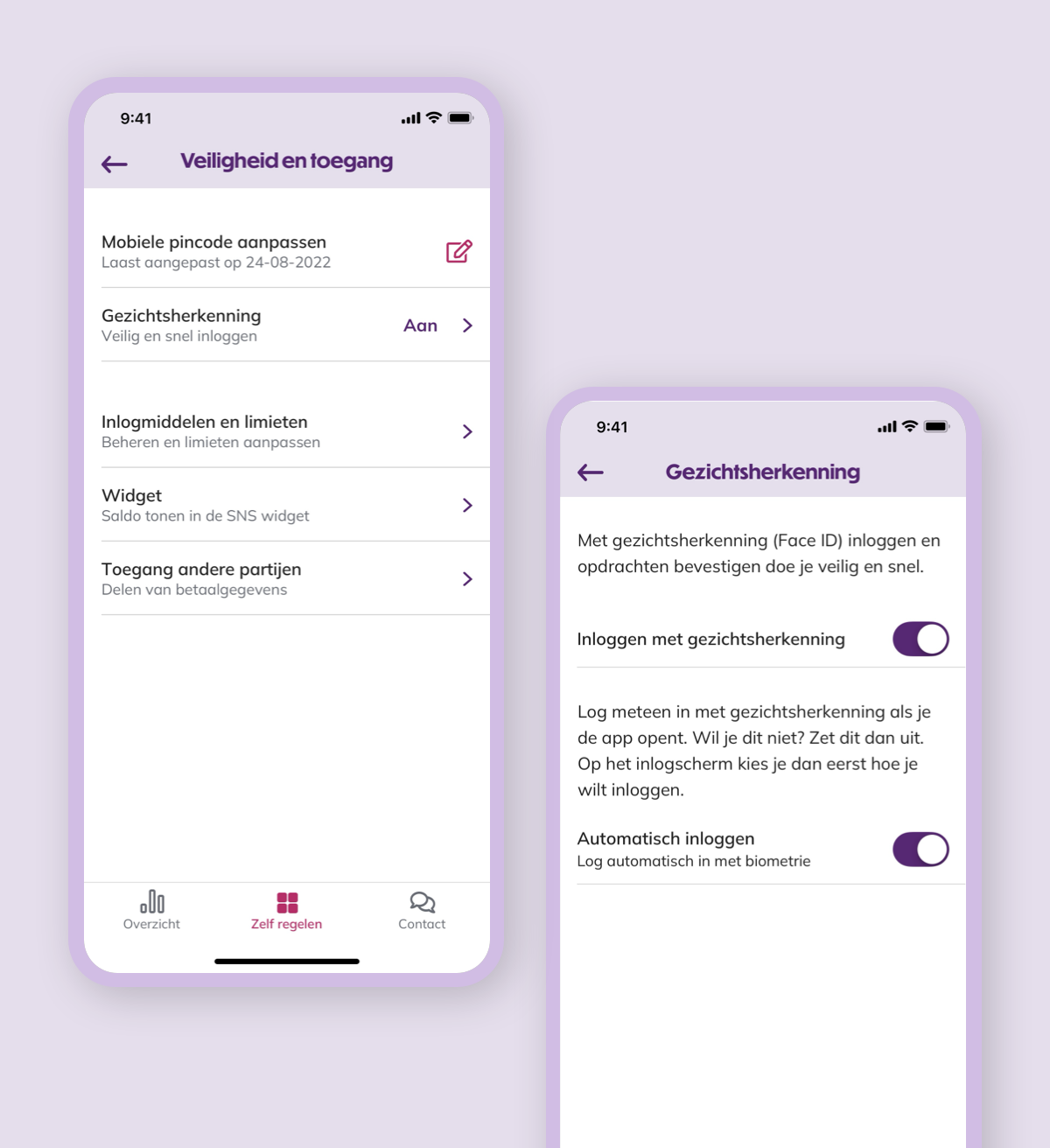 Nieuw in de app en Mijn SNS - SNS Bank